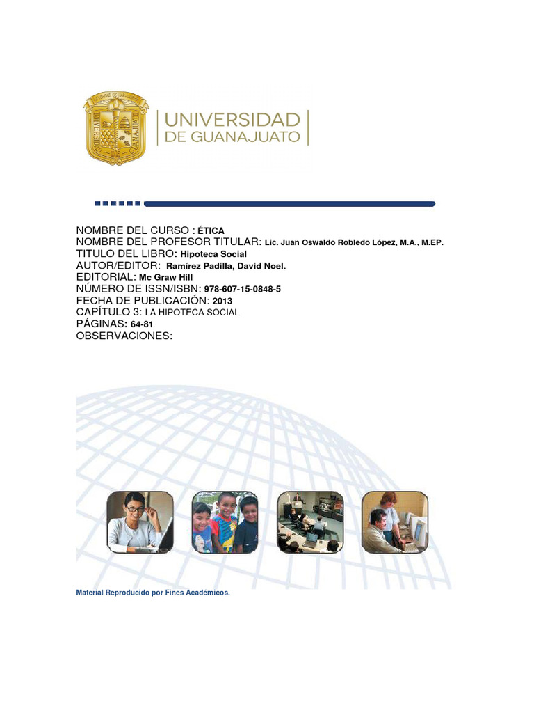 Lectura6 Hipoteca Social | PDF | Sociedad | Pobreza
