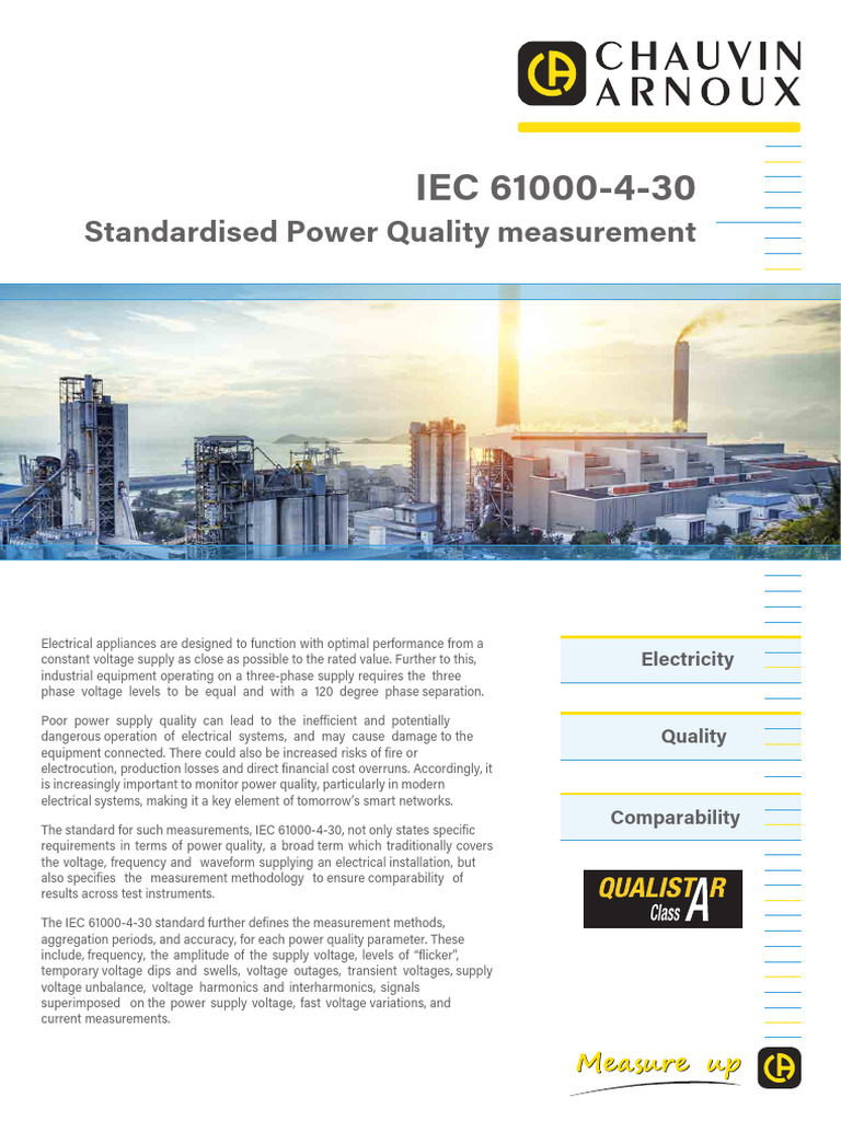 Power Quality Standards Guide | PDF | Electrical Engineering | Electricity