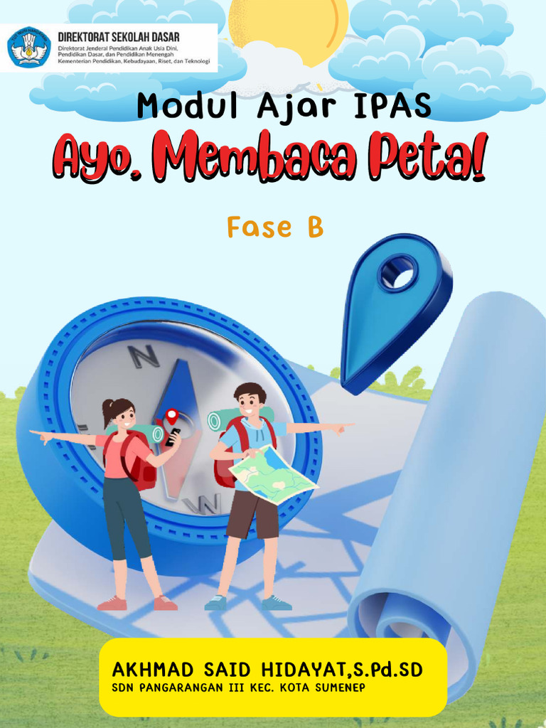 Modul Ajar IPAS, Ayo Membaca PETA | PDF