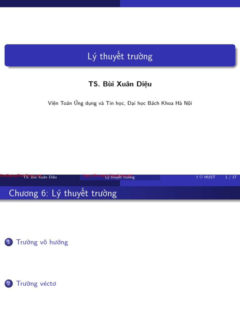 Giai-Tich-2 - Bui-Xuan-Dieu - gt2 - Chuong6 - (Cuuduongthancong - Com) | PDF