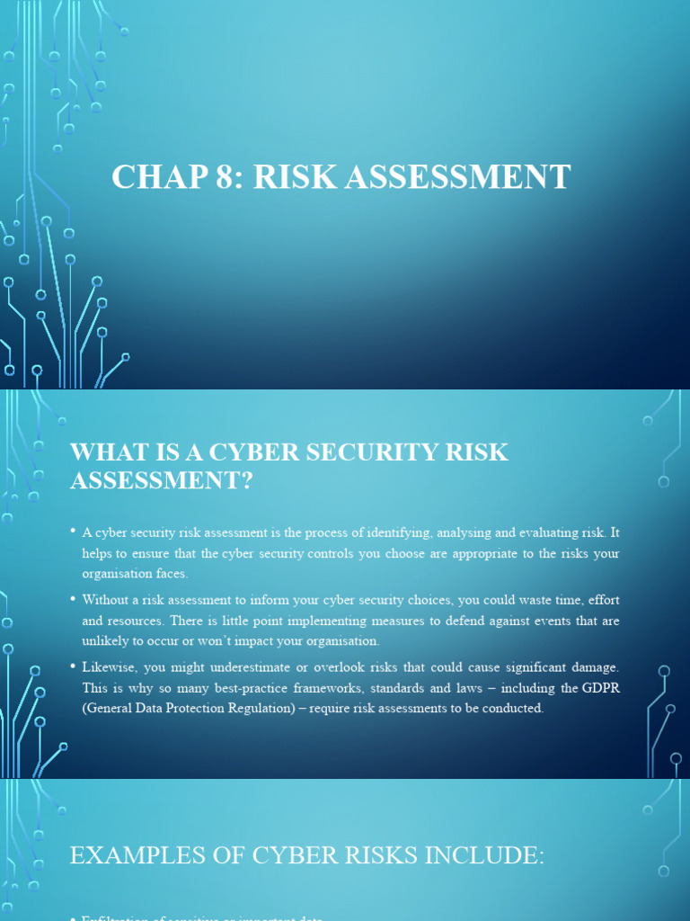 Chap 8 | PDF | Threat (Computer) | Information Security