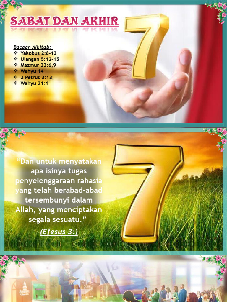 Sabat Dan Akhir | PDF