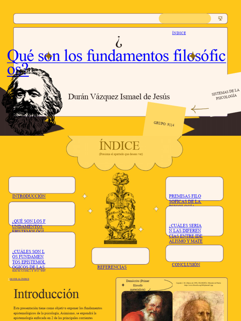 Que Son Los Fundamentos Filosoficos | PDF | Realidad | Materialismo