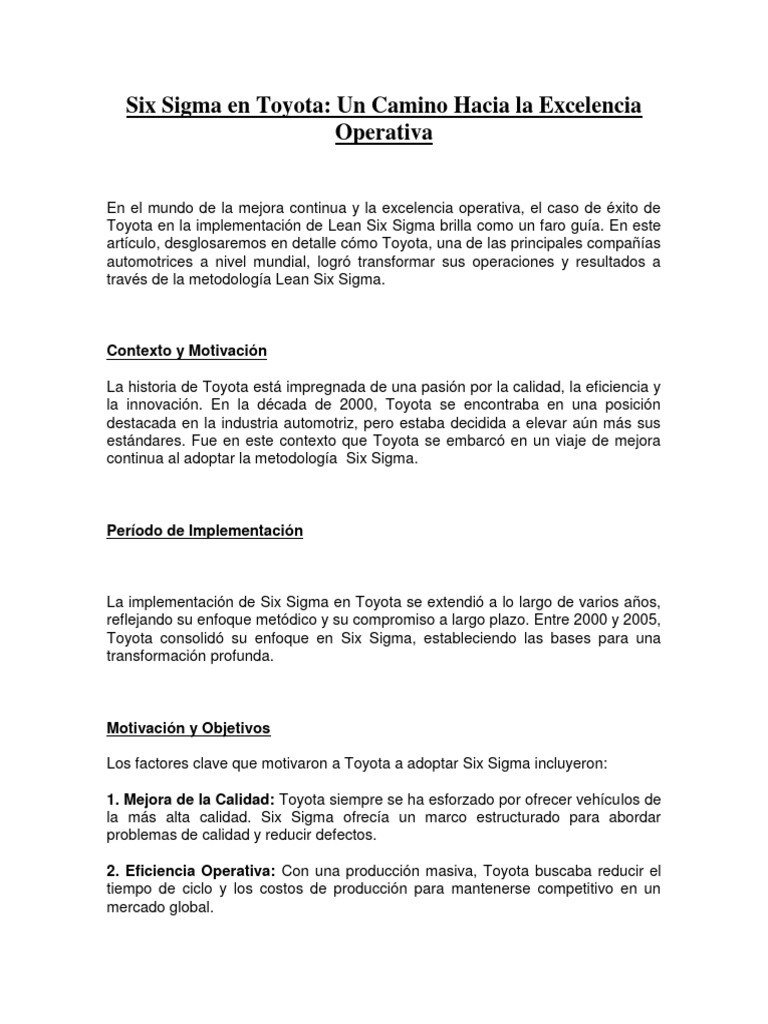 SS Toyota | PDF