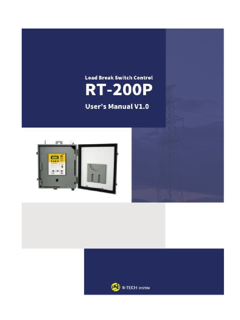 RT R200P Menual R1.1.8.10-220208 | PDF | Power Supply | Switch