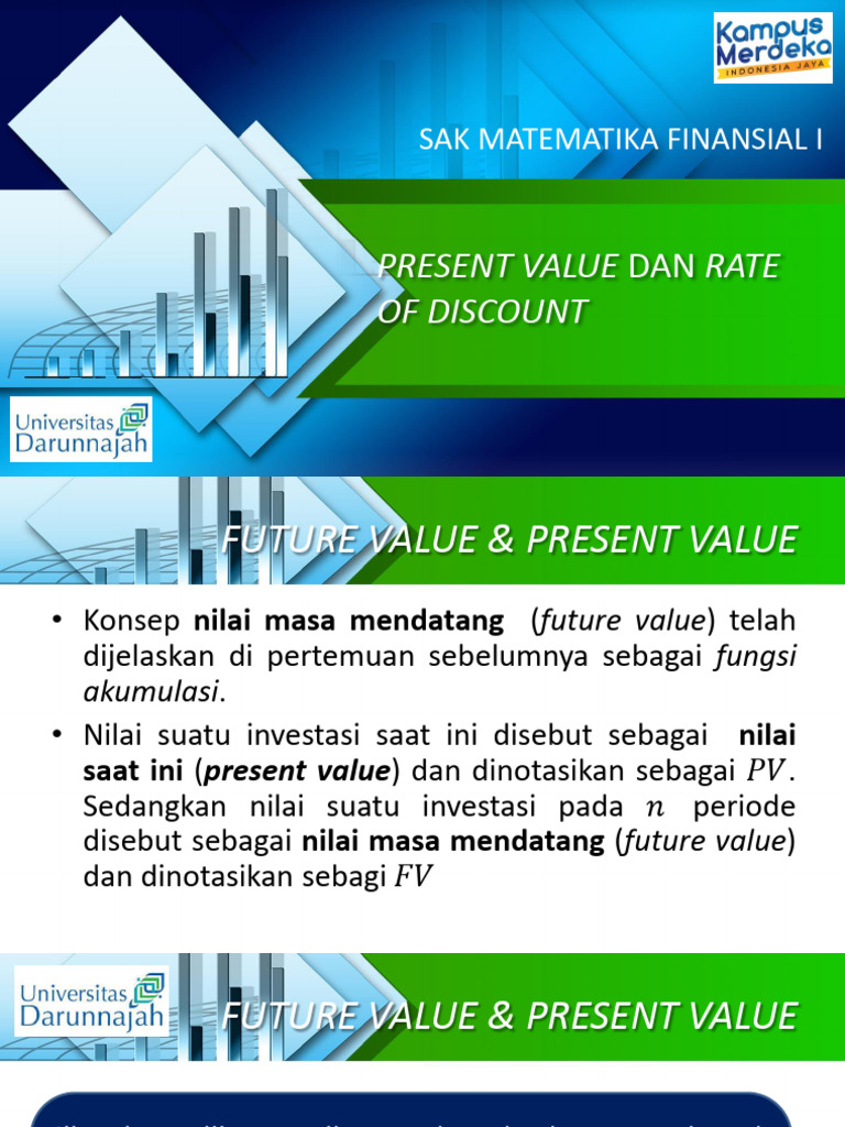 Memahami Present Value dan Diskon | PDF | Pengelolaan Keuangan & Uang