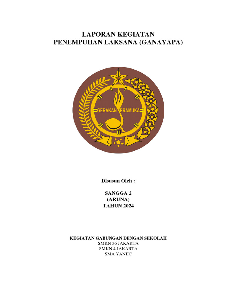 Laporan Kegiatan Aruna | PDF