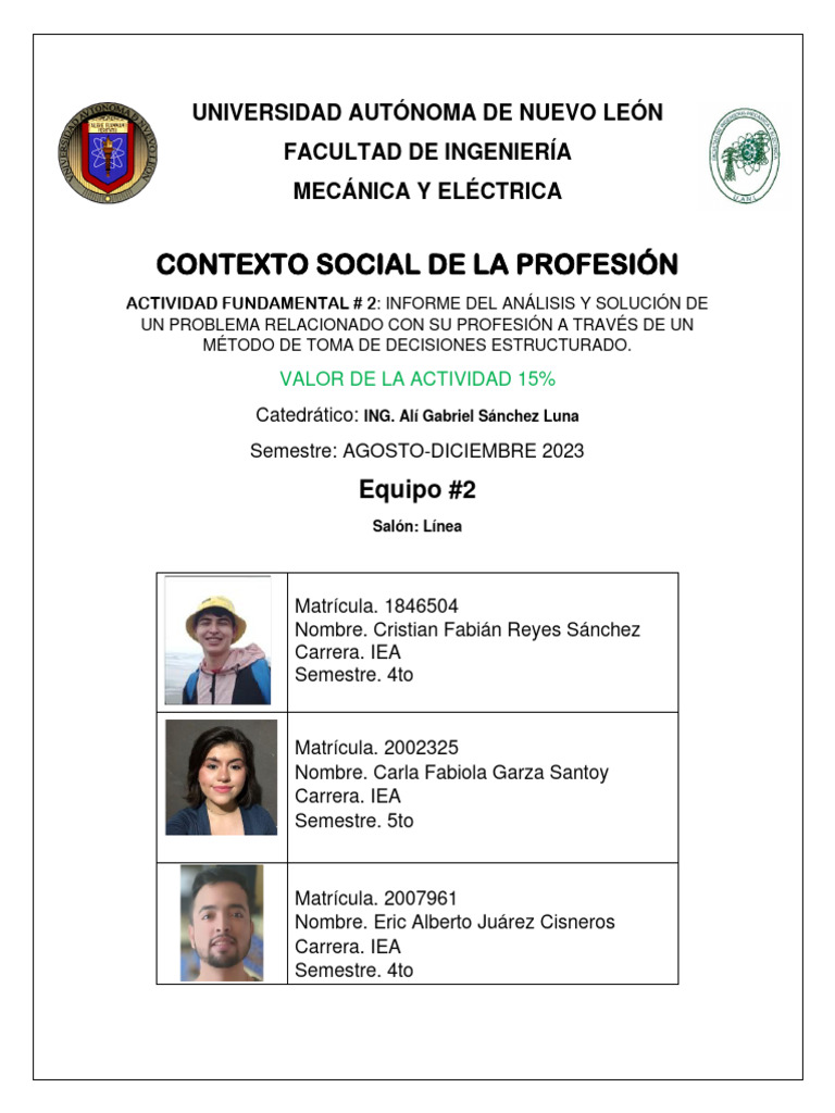 Af2 Método para Toma de Decisiones | PDF | Crecimiento personal y profesional