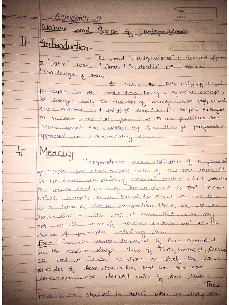 Juris Chapter 1 | PDF