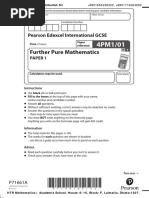 Edexcel A Level Maths Paper 1 Topics 2025 | PDF