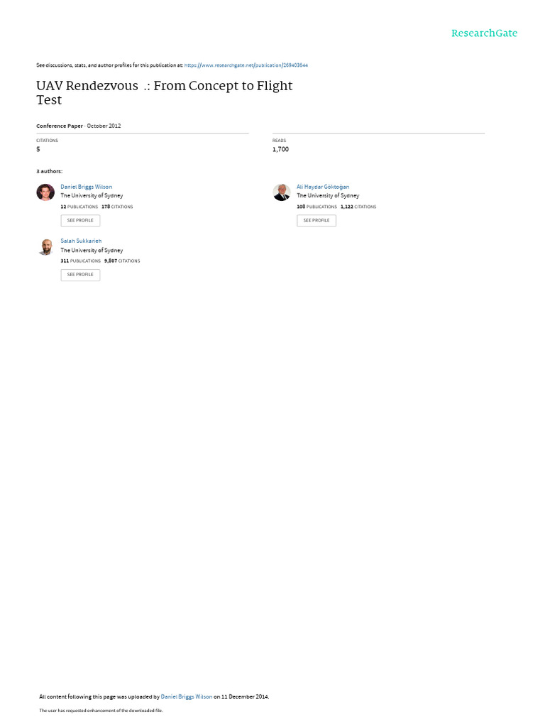 Uav Rendezvous From Pdf Mathematical Optimization Simulation