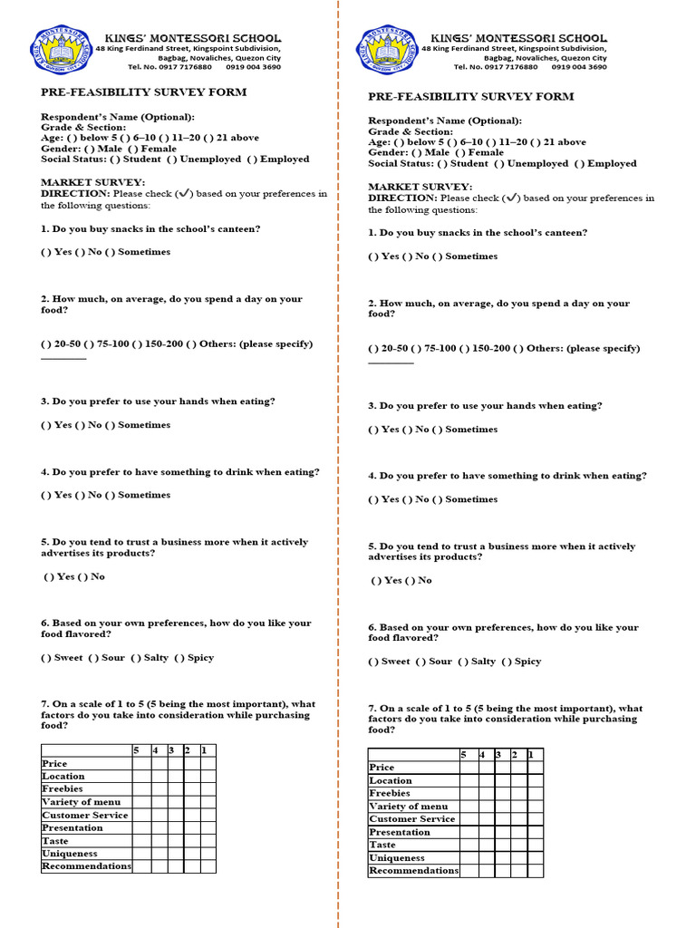 Entrep-Survey-Final | PDF