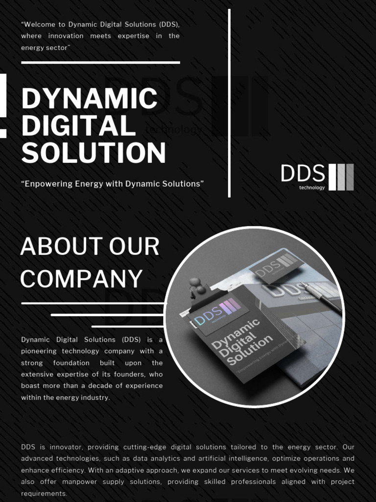 DDS Company Profile | PDF | Energy Industry | Innovation