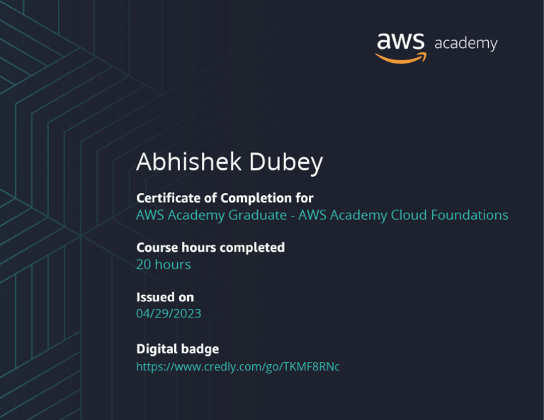 AWS Academy Cloud Foundations Overview | PDF | Art | Technology ...