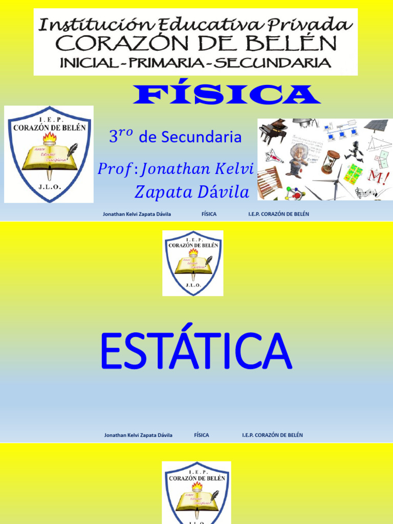 3 Sec Estatica | PDF