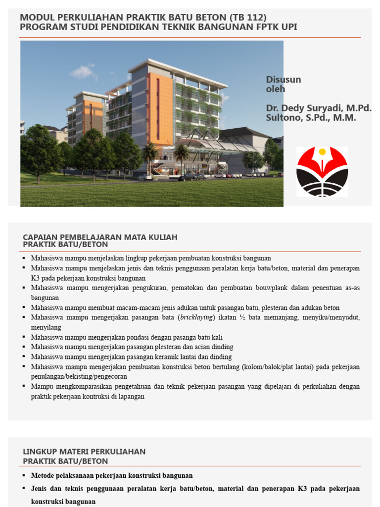 Modul Perkuliahan PBB 2024 | PDF