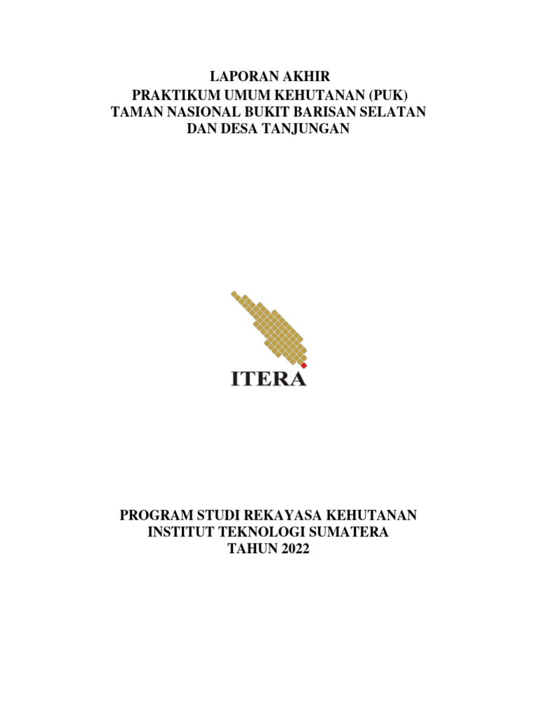 Laporan Praktikum Kehutanan 2022 | PDF