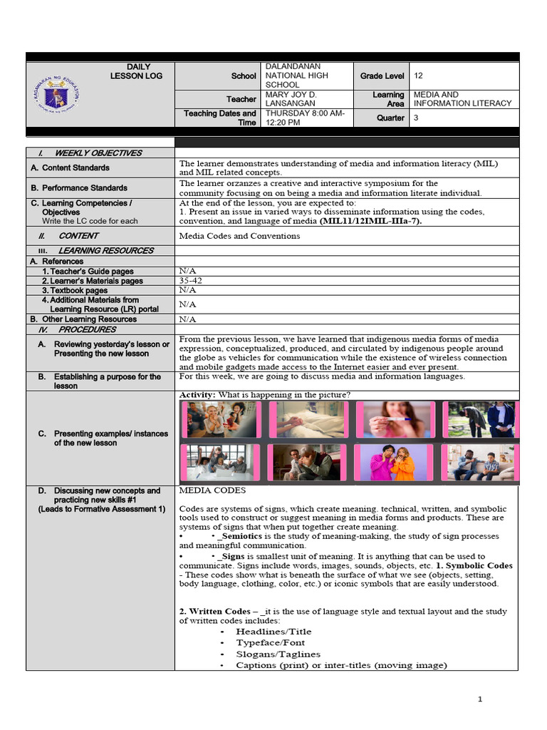 Week 7 Dll-Mil | PDF | Genre | Information