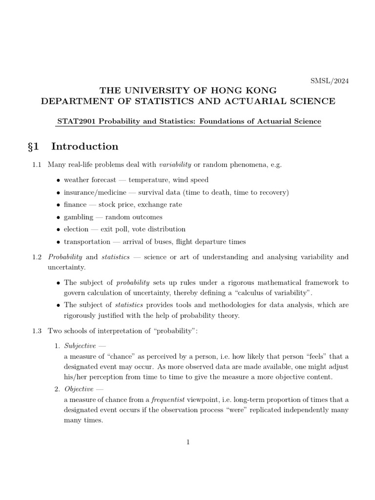 Combinatorial Probability Concepts | PDF | Probability | Statistics