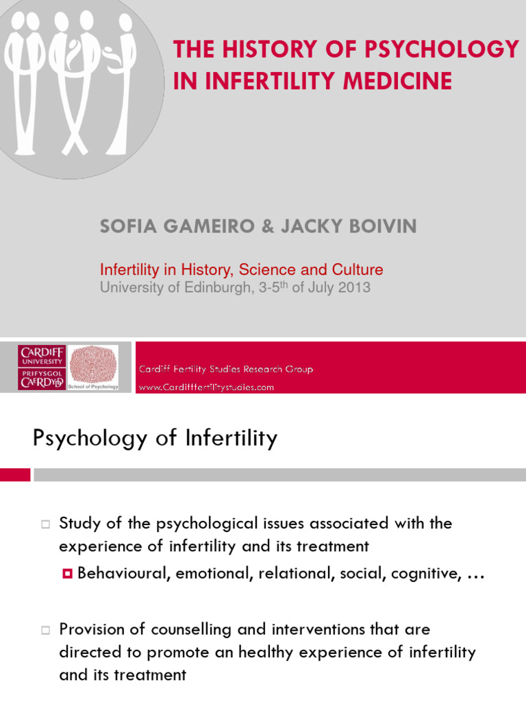 2 History Psy Infertility Gameiro | PDF | Infertility | Psychology