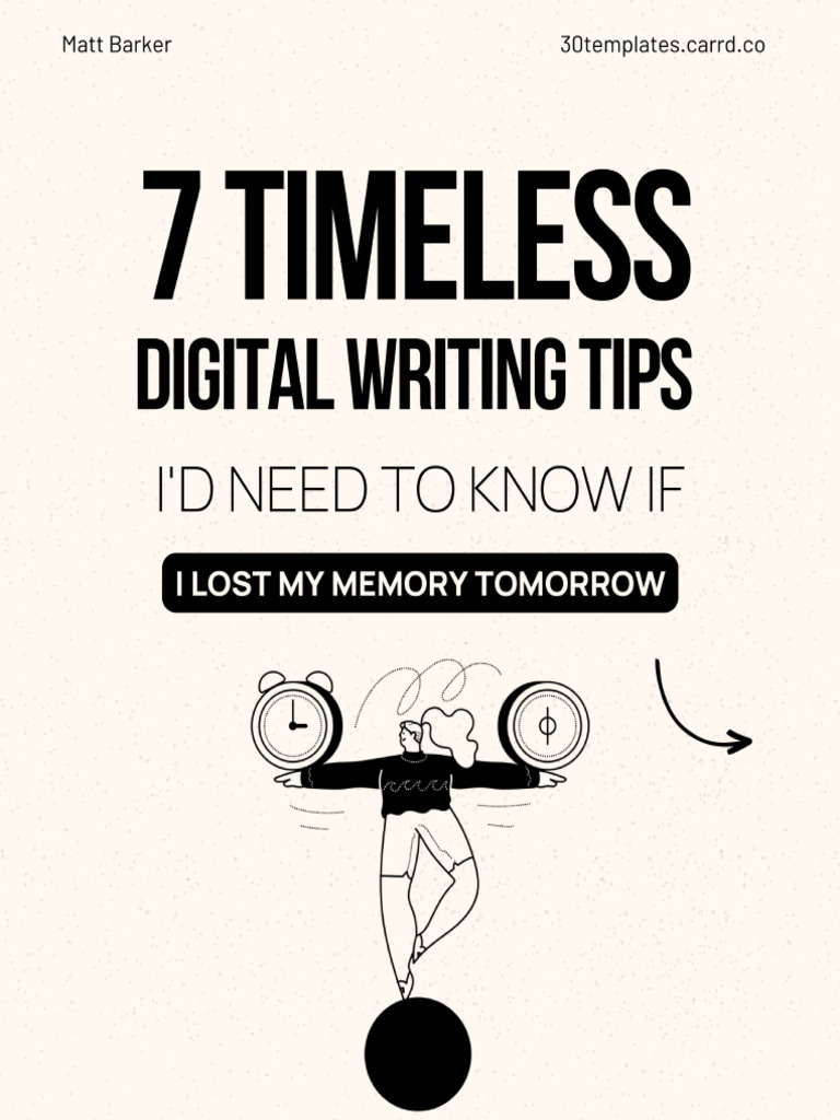 7 Timeless Digital Writing Tips 1691506587 | PDF