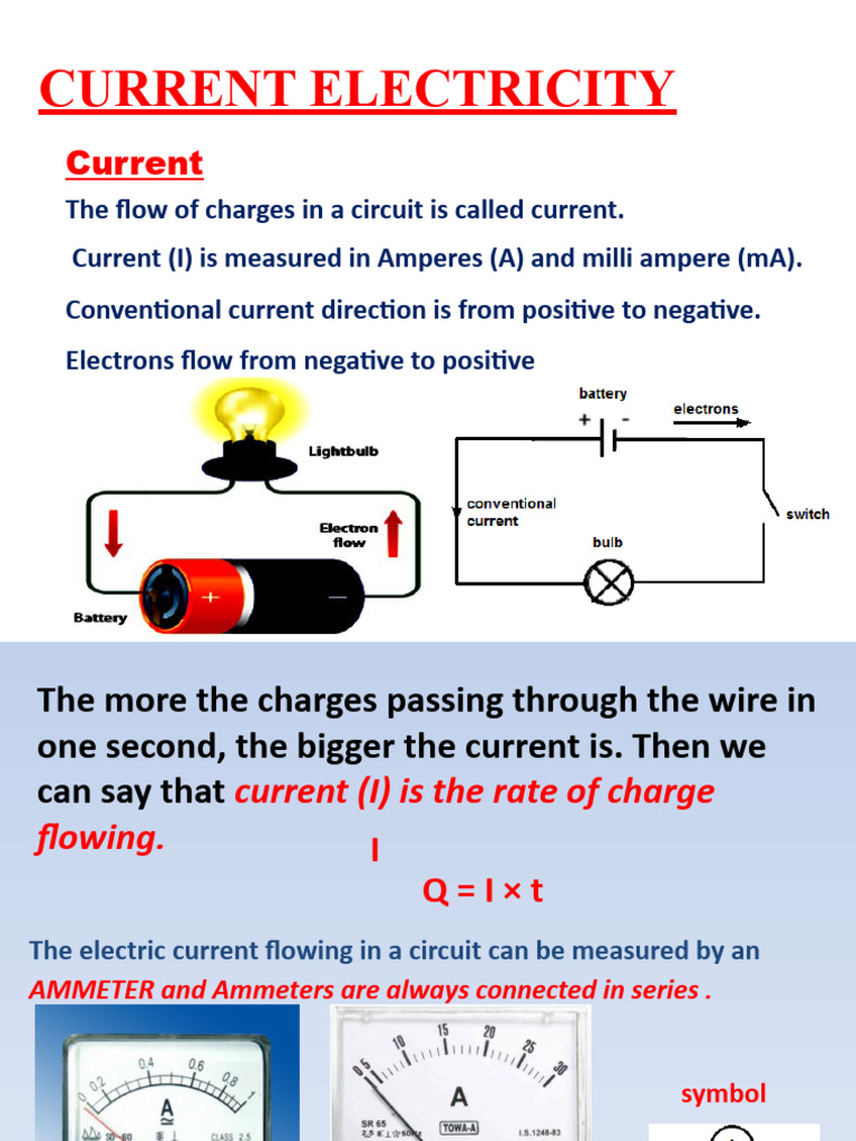 Currrent Electricity Final | PDF | Electrical Resistance And ...