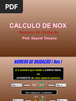Tabela de Números de Oxidação (NOX) | PDF | Redox | Ligação química
