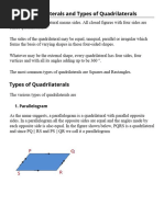 Rhombus | PDF | Rectangle | Perpendicular