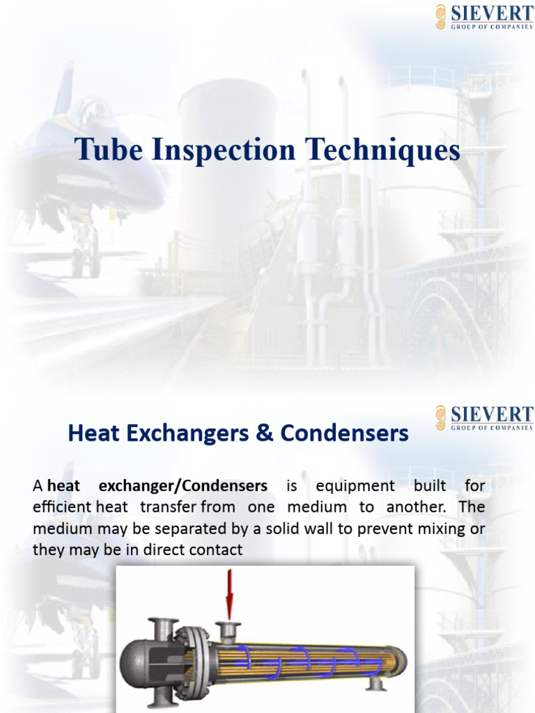 10.tube Inspection Techniques - ECT | PDF | Pipe (Fluid Conveyance ...