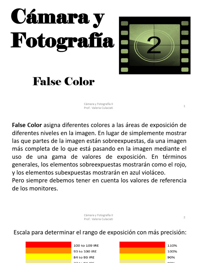 False Color | PDF | Color | Ligero