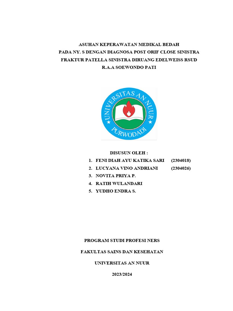 ASKEP Medikal Bedah Kelompok | PDF | Kesehatan Holistik