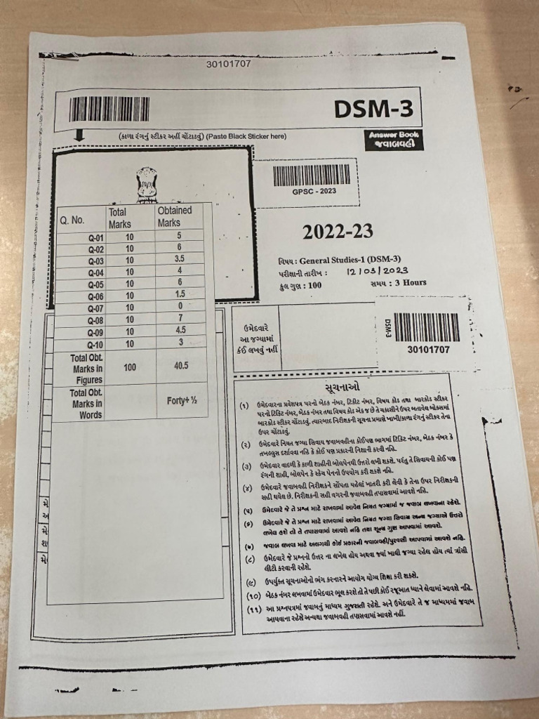 Gs 1 Dyso 2023 | PDF