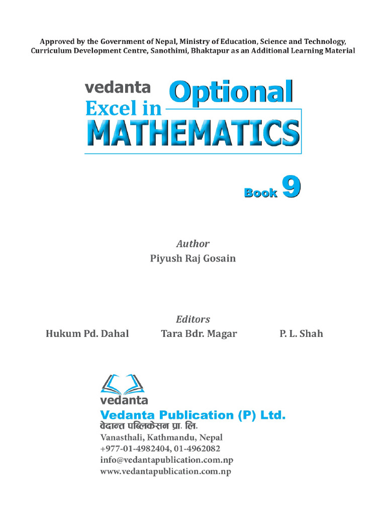 9 Optmaths 1 | PDF