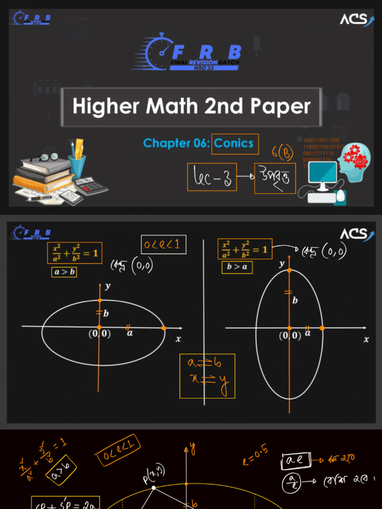 Conics Lec 3 (FRB) | PDF