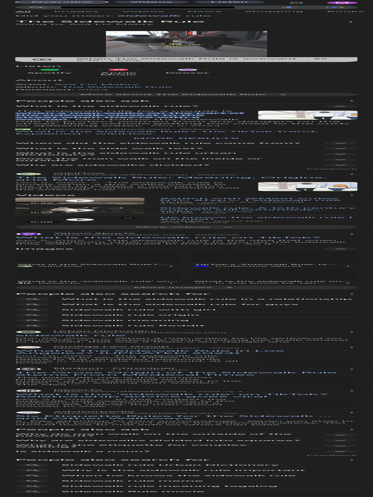Side Walk Rule - Google Search | PDF | Games & Activities | Social Science