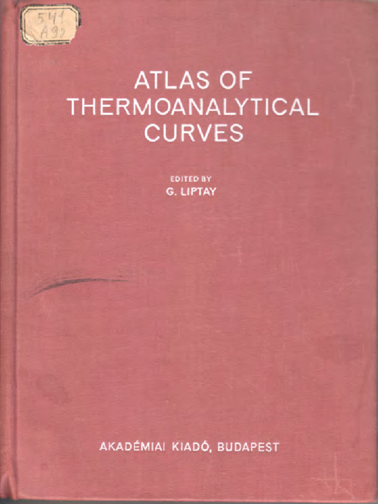 Liptay G. (Ed.) - Atlas of Thermoanalytical Curves. Volume 5 | PDF