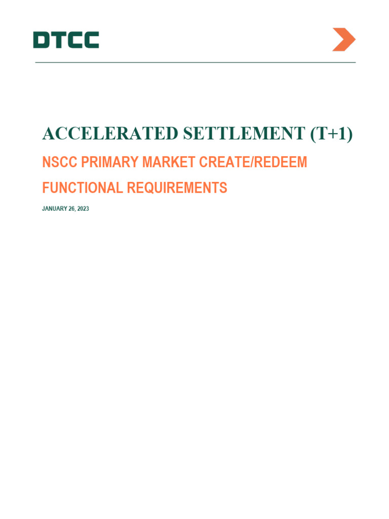 ETF T1 Client Business Requirements | PDF | Stocks | Exchange Traded Fund