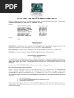 Barangay Appropriation Ordinance - Revised Blank | PDF | Budget ...