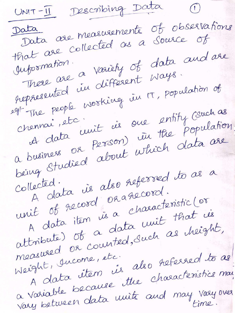 Unit - Ii - FDS Curr | PDF