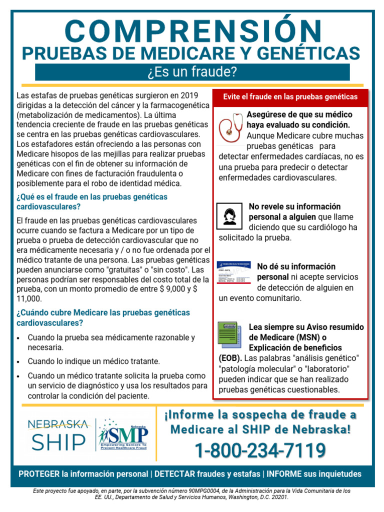 Cardio Genetic Testing Fraud - SP | PDF | Prueba genética | Medicare ...