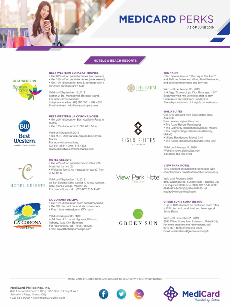 Medicard Partners As of June 2019 | PDF