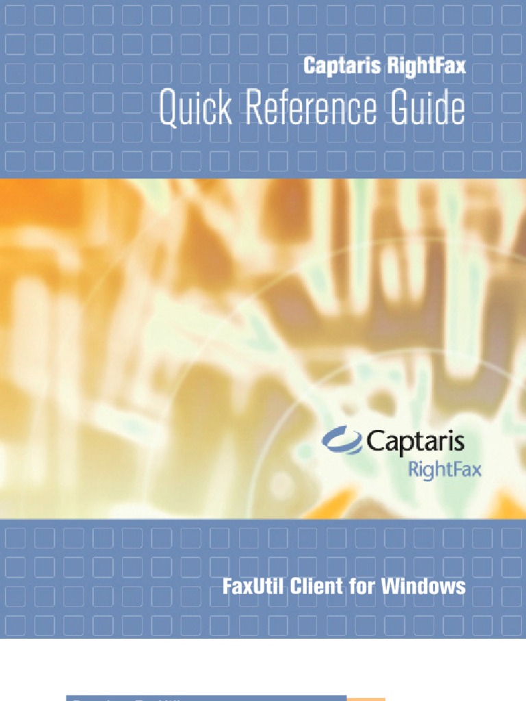 RF Windows Client QuickRef | PDF