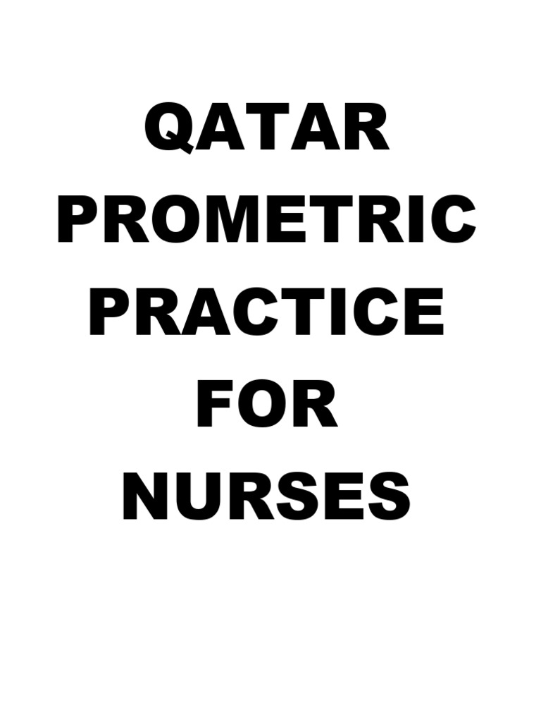 Prometric Nurse 3 | Download Free PDF | Surgery | Blood Pressure