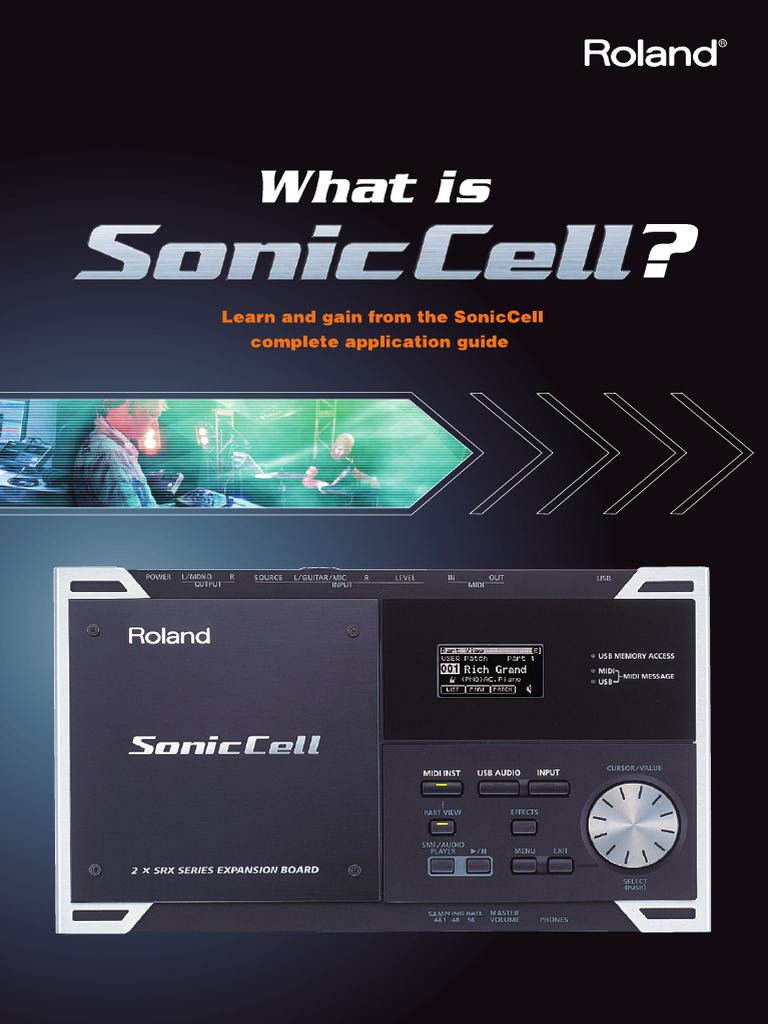Sonic Cell Guidebook | PDF