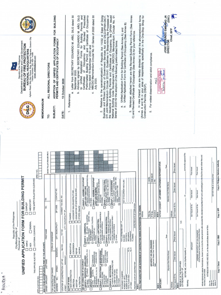 Memo ALL RD Adoption of Unified Application Forms | PDF