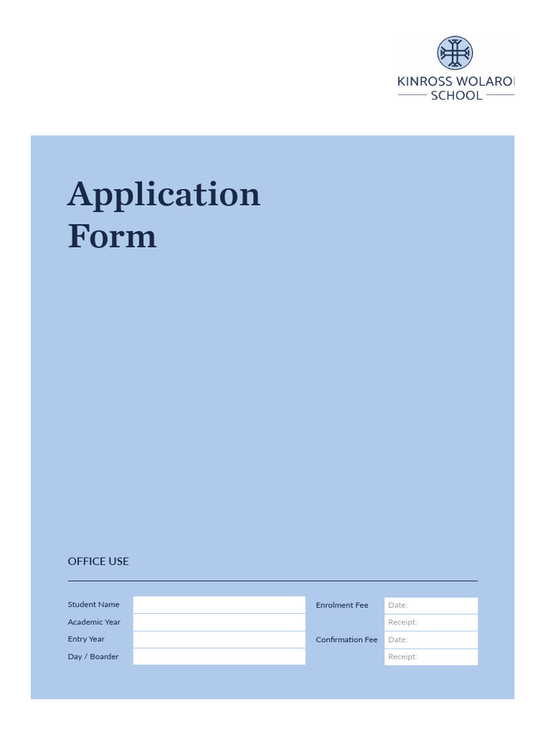 Application Form 2020 | PDF | Fee | Caregiver