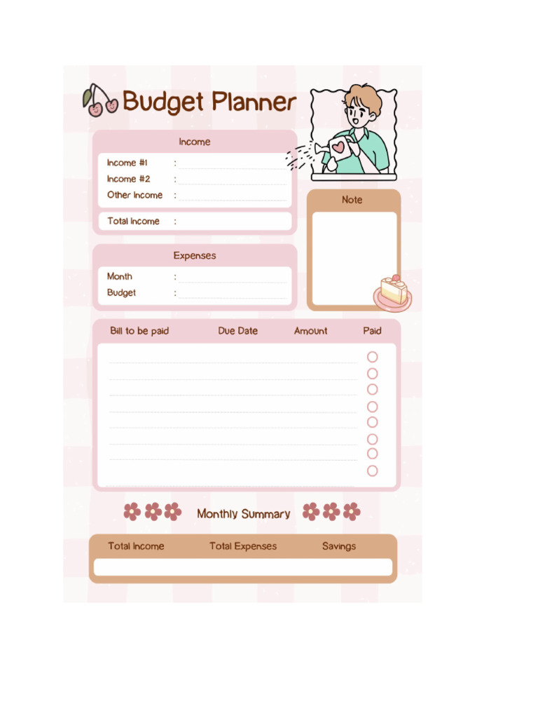 Budget Planner | PDF