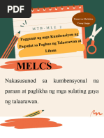 Mga Bahagi Ng Liham | PDF