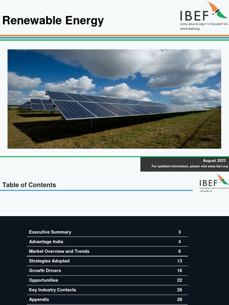 Renewable Energy | PDF | Renewable Energy | Solar Power