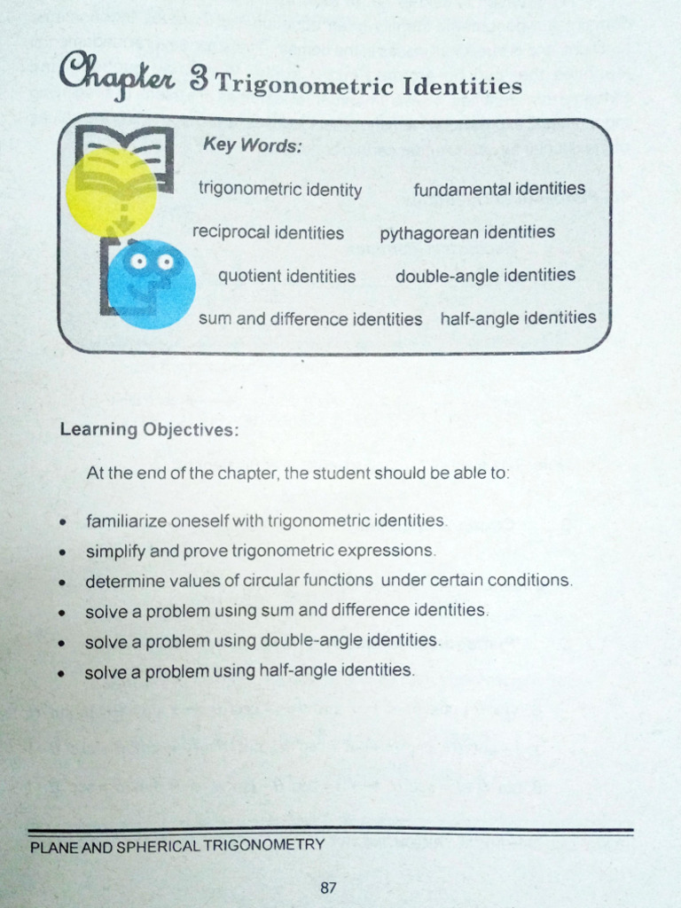 3.1 Fundamental Identities | PDF